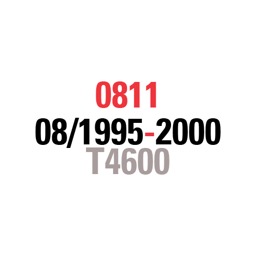 0811 08/1995-2000 T4600 - MaxiPARTS