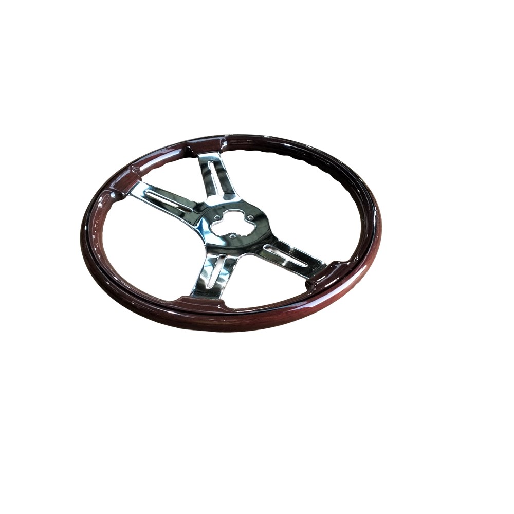 VIP STEERING WHEEL POLISHED MAHOGANY | Truck & Trailer Parts ...